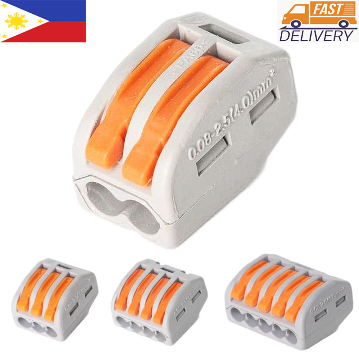 10PCS Wire Cable Electrical Connectors Mini Fast Universal Compact ...