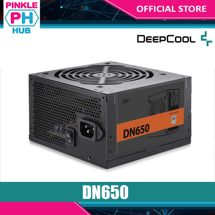 PinkleHub DEEPCOOL DN650 Power Supply Unit 650W Rated Power with 80 ...