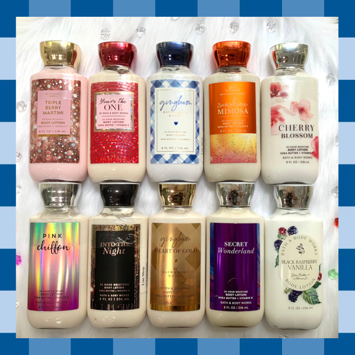 Original Bath And Body Works Body Lotion 236ml / 192ml | Lazada Singapore