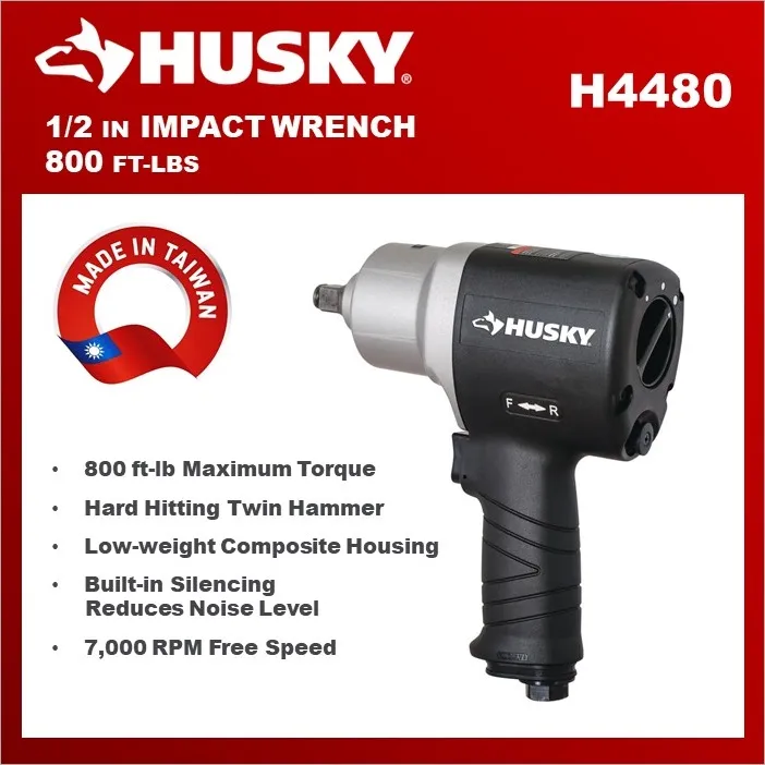 Husky 1 2 inch Impact Wrench 800 Ft lbs H4480 Lazada PH
