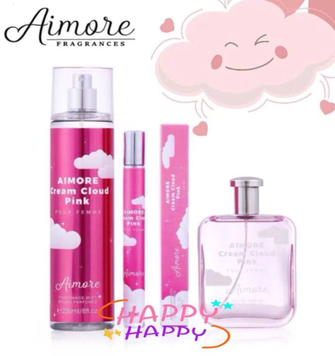 Aimore Cream Cloud Pink POUR FEMME Fragrance Mist (New Scent) | Lazada PH