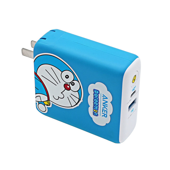 Anker Doraemon PowerCore Fusion 5K Two-in-One Charger Doraemon Series with USB A / Type C ...