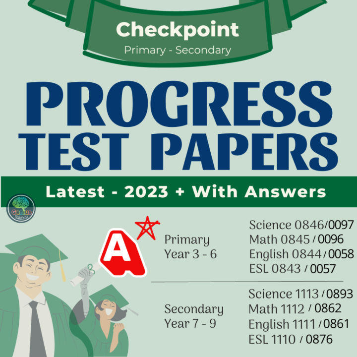 1 Progress Checkpoint Paper Mark Scheme ┃ Year 3 9 Igcse Cambridge
