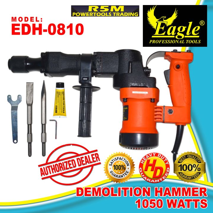 EAGLE DEMOLITION HAMMER EDH-0810 1050WATTS | Lazada PH