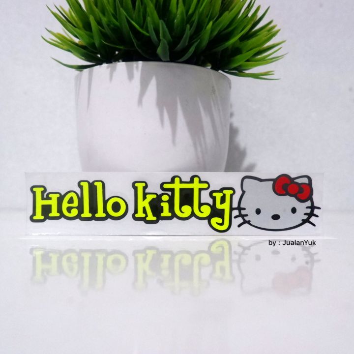 Sticker Cutting Hello Kitty, Sticker Motor , Sticker Cutting Mobil ...