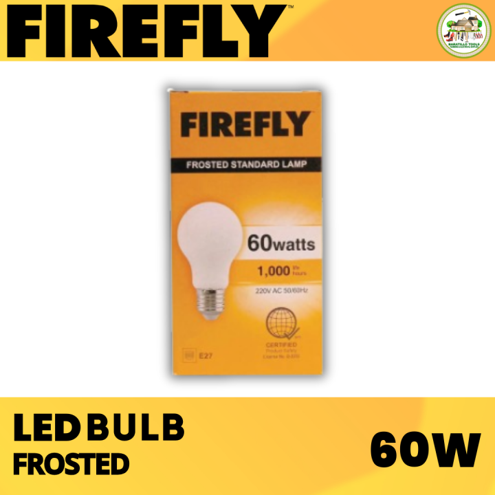 FIREFLY frosted standard lamp 25w, 40w, 60w | Lazada PH