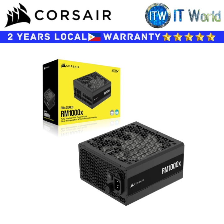 Itw | Corsair PSU 1000 Watts Power Supply Unit RMx Series RM1000x Gold ...