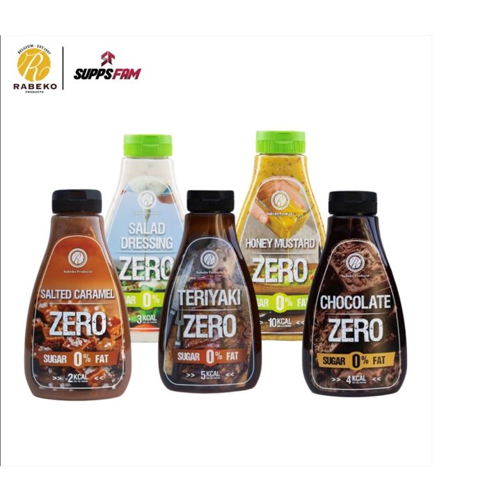 Rabeko Zero Sauce 425ml Low-Calorie Zero-Sugar Zero-Fat | Lazada PH