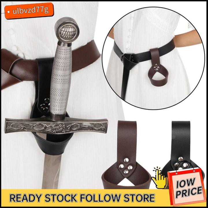 ULBVZD77G Vintage Rapier Holster Frog Costume Cosplay Ring Strap Sheath ...