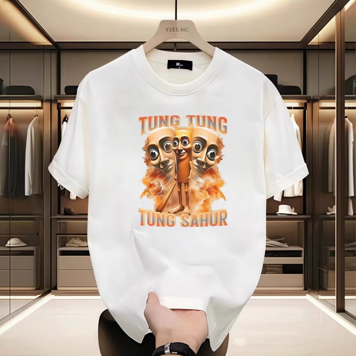 Tung Tung Tung Sahur Funny Baseball Bat Meme T-shirts Fashion Humor ...