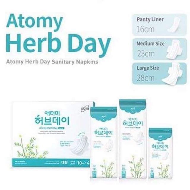 Atomy Herb Sanitary Pad 艾多美天然草本抗菌卫生巾 | Lazada