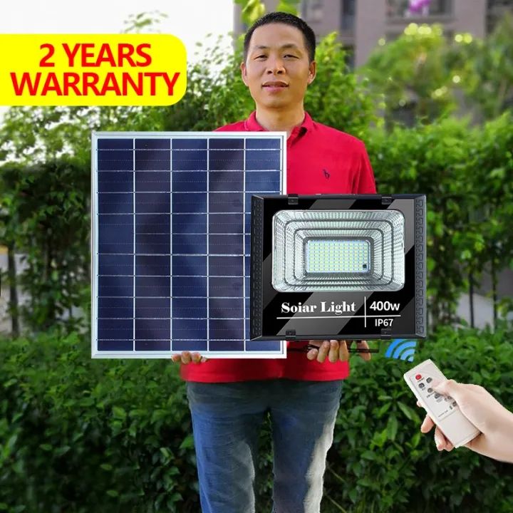 New upgrade BOSCA Heavy 300W Solar Light Led Outdoor Flood Light Street ...