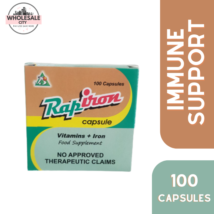 RAP IRON CAPSULE-VITAMINS+IRON CAP | Lazada PH