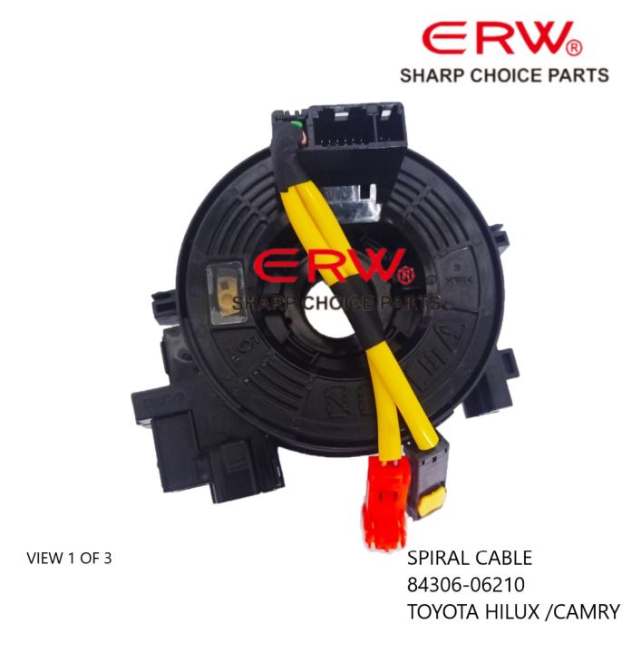 CLOCK SPRING SPIRAL CABLE TOYOTA HILUX NEW CAMRY COROLLA "SPIRAL CORD ...