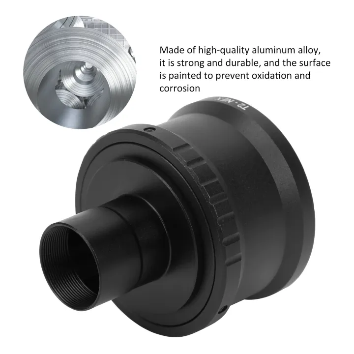 Telescope 0.965in T Mount Adapter and Lens Adapter Ring for Sony NEX ...