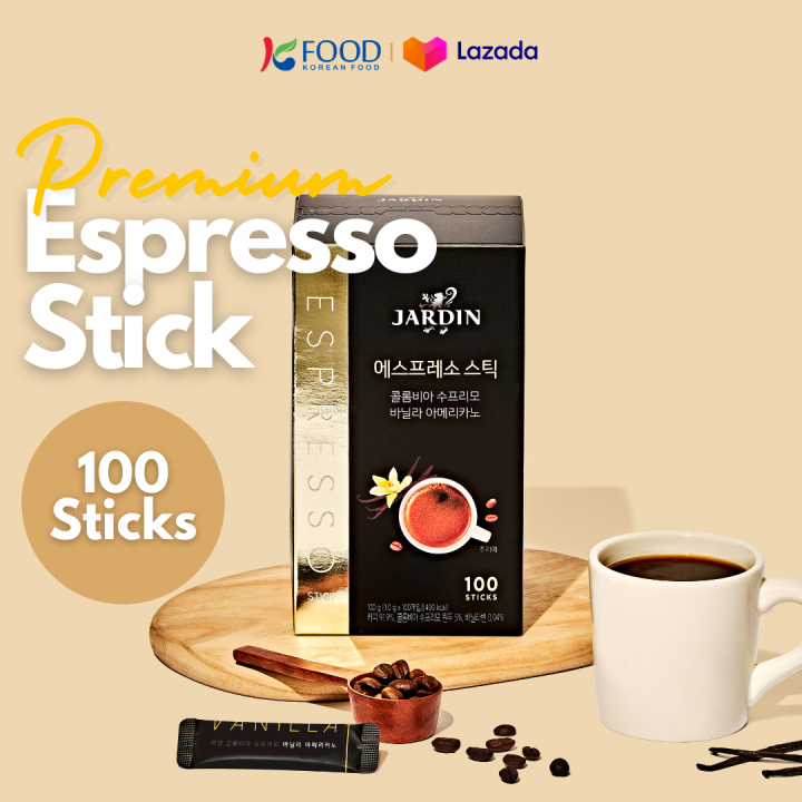 [JARDIN] Premium Espresso Coffee Stick 100T / Instant coffee stick ...