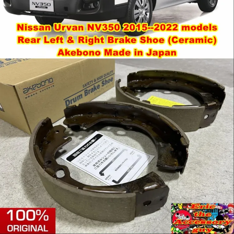 Nissan Urvan NV350 Rear Brake Shoe for 2015-2022 models (Original ...