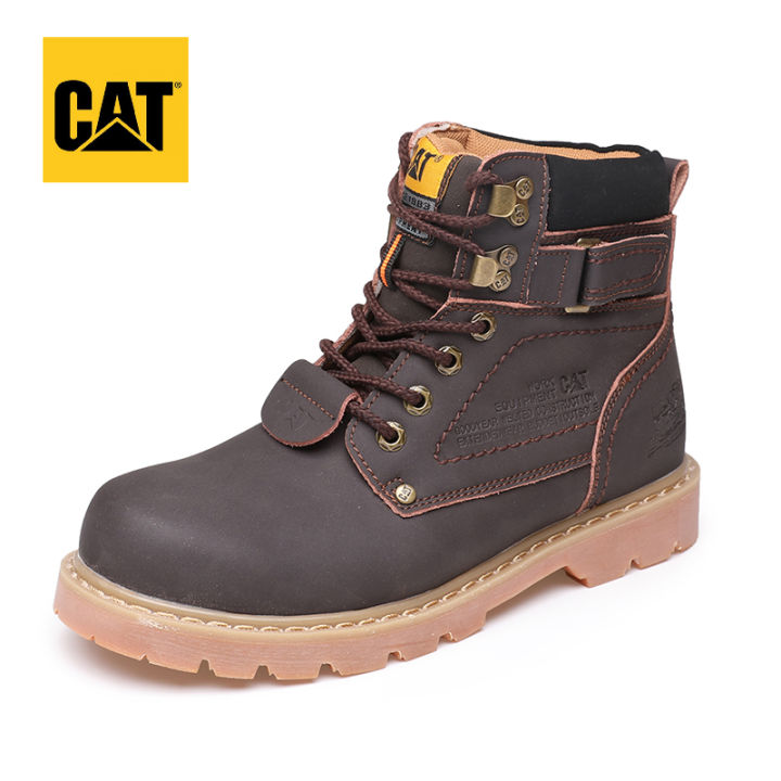 Caterpillar original leather men and women tooling shoes Martin shoes ...