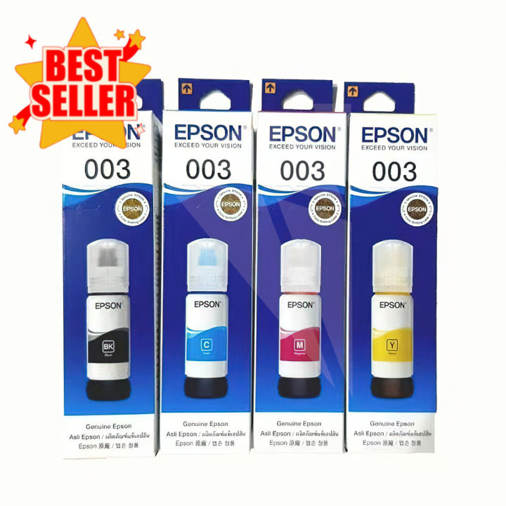 Epson 003 ink tank bottle หมึกเติมเอปสันของแท้ (T00V100-400) #หมึก ...