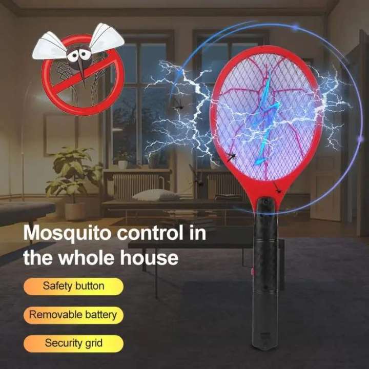 LYX &HOME Rechargeable Electric Mosquito Killer Swatter Racket | Lazada PH