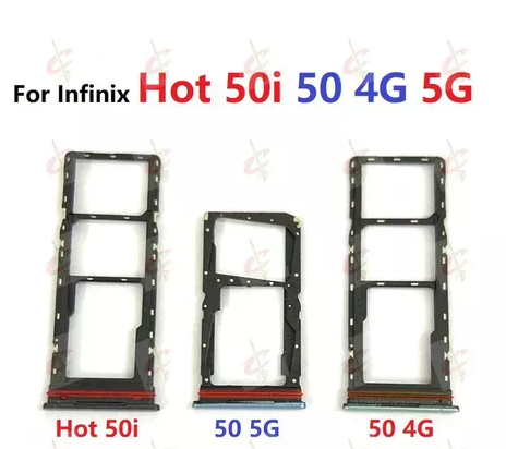 Sim tray for infinix hot 50i 50 4G 5G Sim card holder | Lazada PH