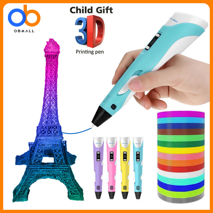 Original 3D Pen Full Set DIY 3d Printing Pen USB Crafting Doodle ...