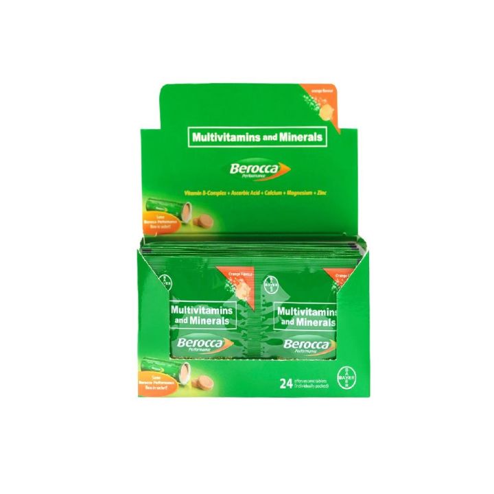 Berocca Performance Multivitamins and Minerals Tablets (2 pcs/sachet ...