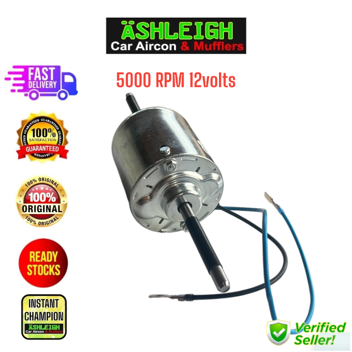 Universal Hanging Type Blower Motor REAR 5000 RPM 12volts Car aircon ...