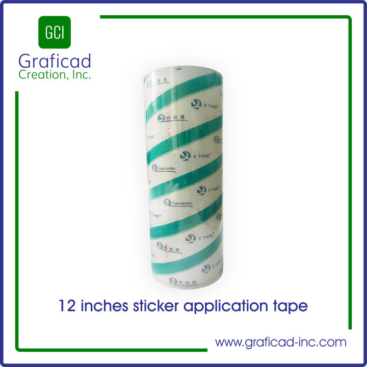 Graficad Creation 12 inches Sticker Application Tape | Lazada PH