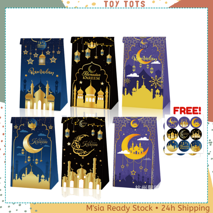 PAPER BAG RAYA [ Free Sticker Raya Aidilfitri ] Doorgift Ramadan ...