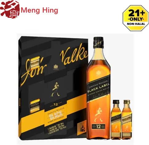 Johnnie Walker Black LabeI 12 Years Blended Scotch Whisky (700ml ...