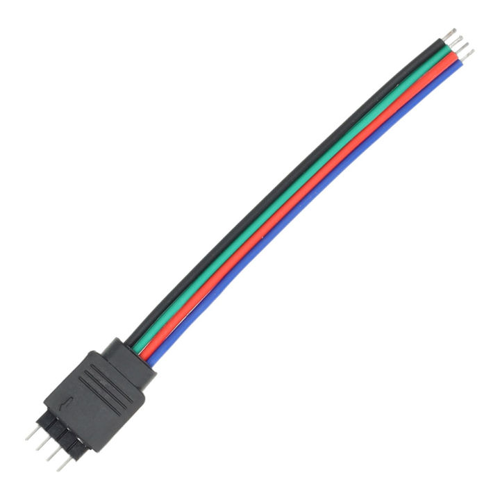 KONEKTOR LED STRIP 4 PIN SISIR KAKI SOCKET CONNECTOR RGB SOKET DENGAN ...