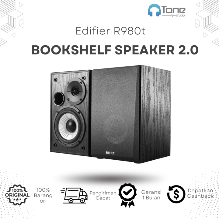 Speaker Edifier R980T Active Bookshelf Speaker 2.0 | Lazada Indonesia
