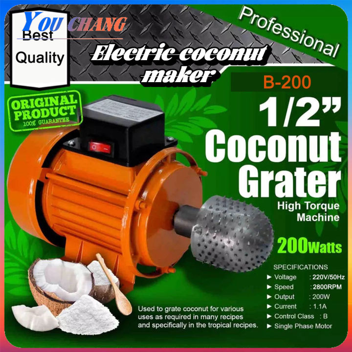 Coconut Grater Machine Set Pang Kayod Niyog Electric Coconut Grater ...