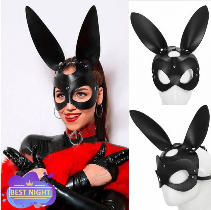 [ส่งเร็วพิเศษ!] หน้ากากคอสเพลย์ หน้ากากกระต่ายบันนี่ หน้ากากกระต่ายแบบหนังแพไหล่เงินสายสามารถ ...