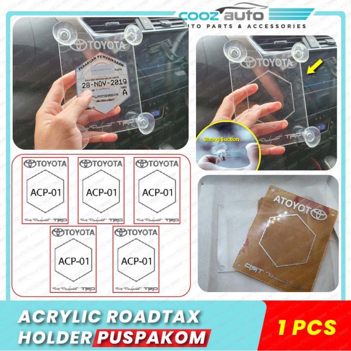 RoadTax Roadtax Holder Puspakom Car Toyota Daihatsu Hino Isuzu Nissan ...