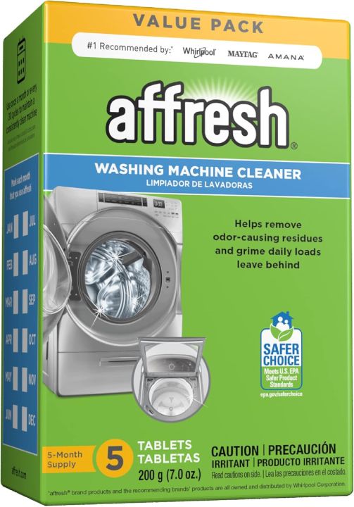 Affresh Washing Machine Cleaner, Cleans Front Load and Top Load Washers ...