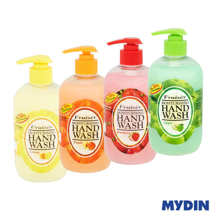Fruiser Moisturising Hand Wash (500ml) - 4 Scents | Lazada
