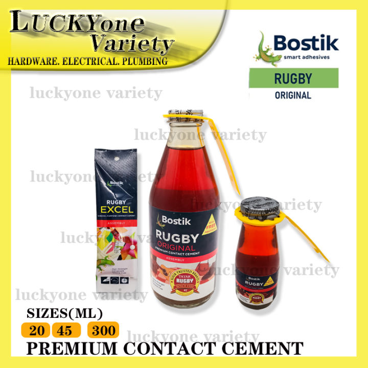 BOSTK RUGBY ORIGINAL PREMIUM RUBBER CONTACT CEMENT HIGH STRENGTH ...