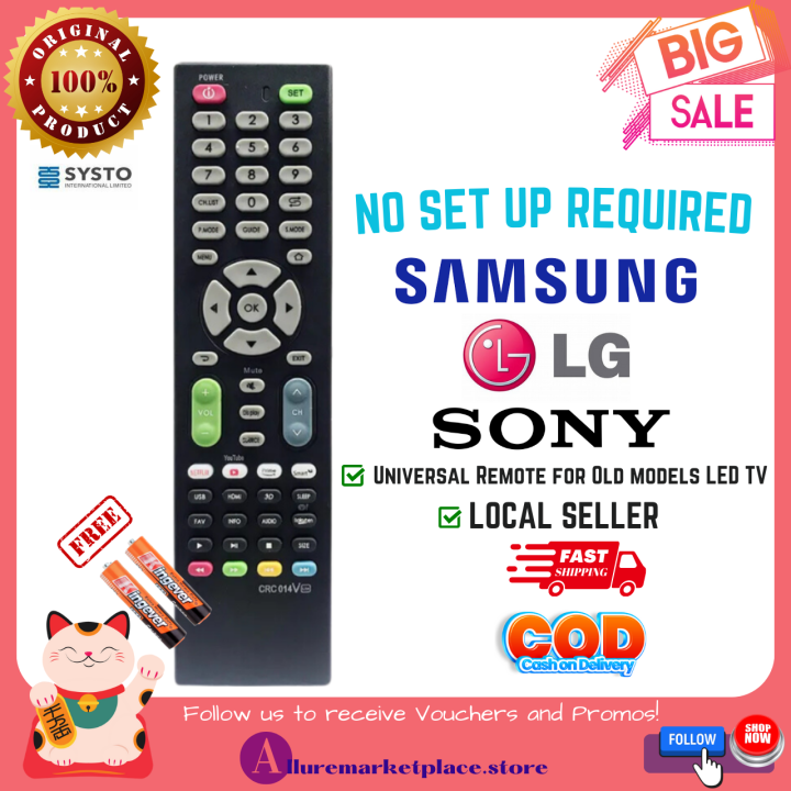 Ready to Use Universal TV Remote Control for LG LED TV Remote Control ...