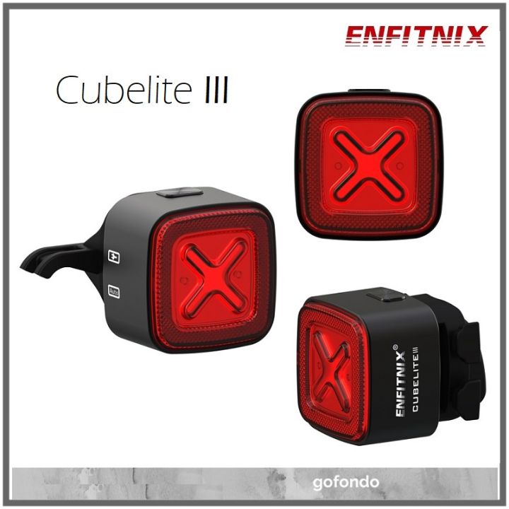 2022 Enfitnix CubeLite III Smart Tail Light Outdoor Cycling Type-C | Lazada