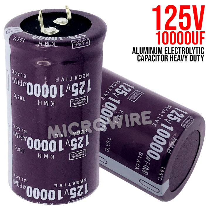 125V 10000uF Aluminum Electrolytic Capacitor Heavy Duty | Lazada PH