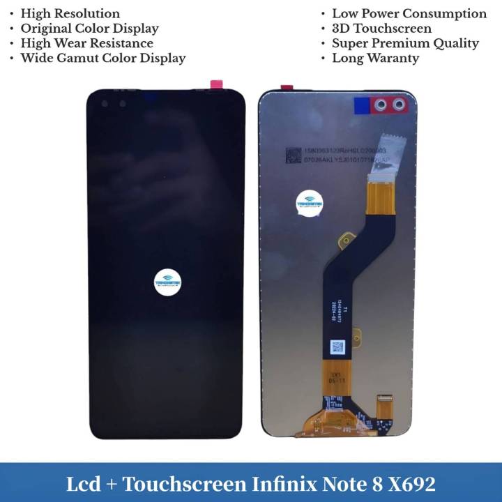 Lcd + Touchscreen Infinix Note 8 X692 | Lazada Indonesia