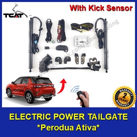 Perodua Ativa Electric Power Tailgate Powerboot with Kick Sensor / Foot ...