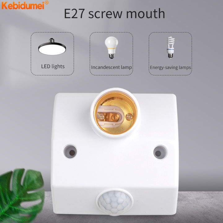 Kebidumei Bóng Đèn LED Cảm Biến Hồng Ngoại Cơ Thể Người Tự Động Cảm Biến Chuyển Động PIR AC 110V ...