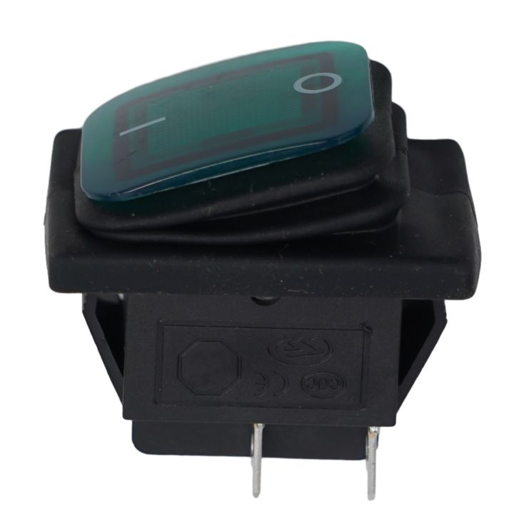 【GATH】 Waterproof DPST 16A 250VAC Rocker Switch with Splash Cover for ...