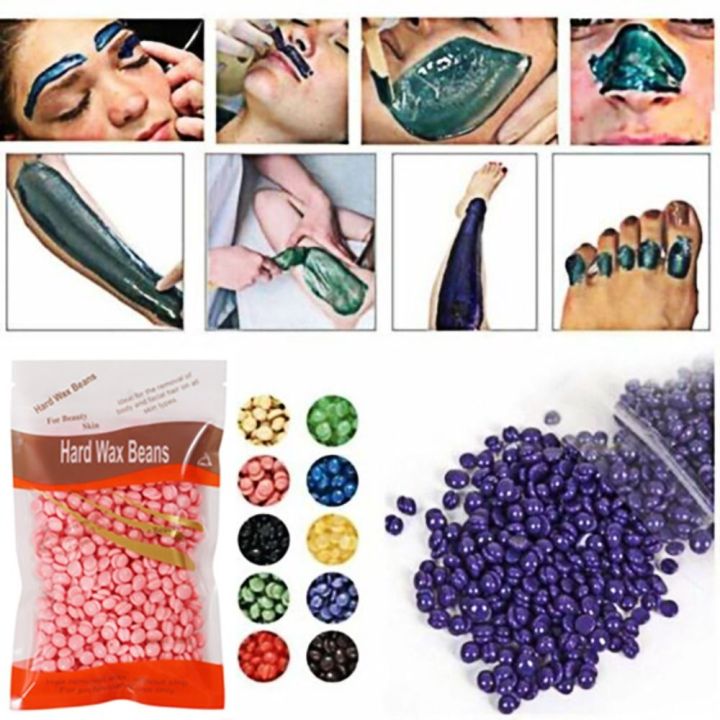 OKDEALS High Quality Effective Painless Pellet Waxing Body Hair Removal ...