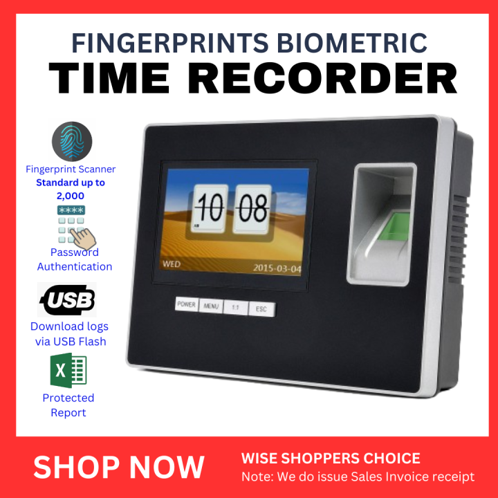 Biometric scanner, Fingerprint scanner | Lazada PH