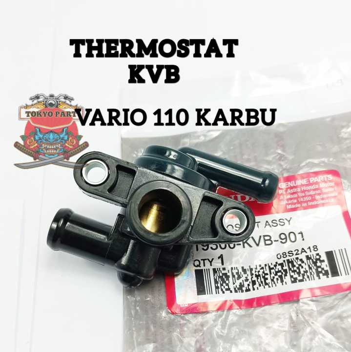 THERMOSTAT RADIATOR HONDA KVB KUALITAS ORIGINAL HONDA AHM UNTUK MOTOR ...