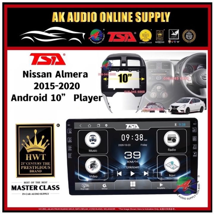 T5 DSP TSA Nissan Almera 2015 - 2020 Android 10'' inch Car Player ...